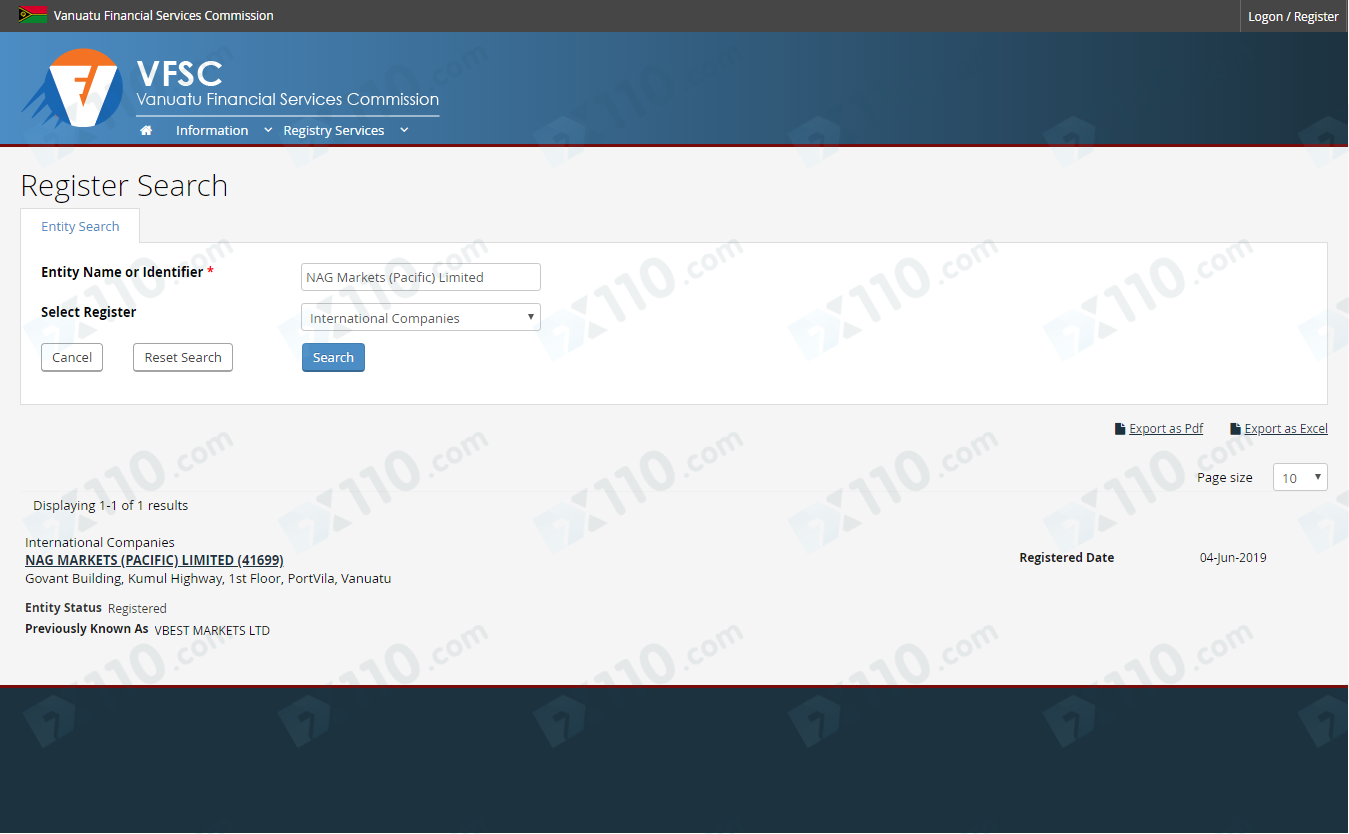 NAG Markets(网友评分:待评定)_NAG Markets官网查询-FX110网