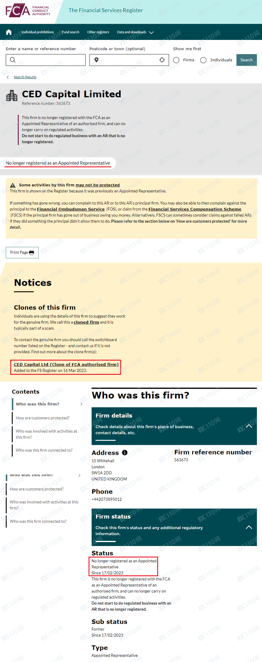 CED Capital Ltd_虛假外匯交易平臺_虛假外匯黑平臺