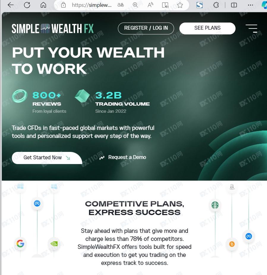 SimpleWealthFX黑平台-FX110网