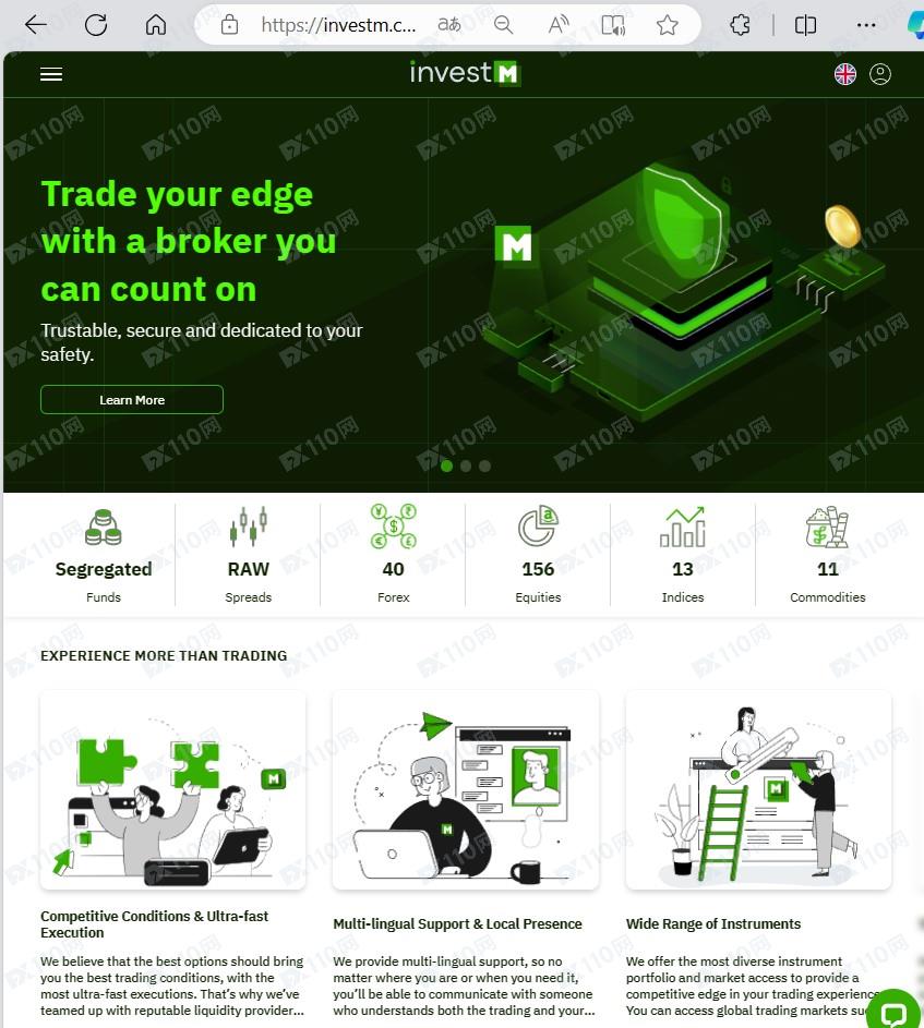 InvestM黑平台-FX110网