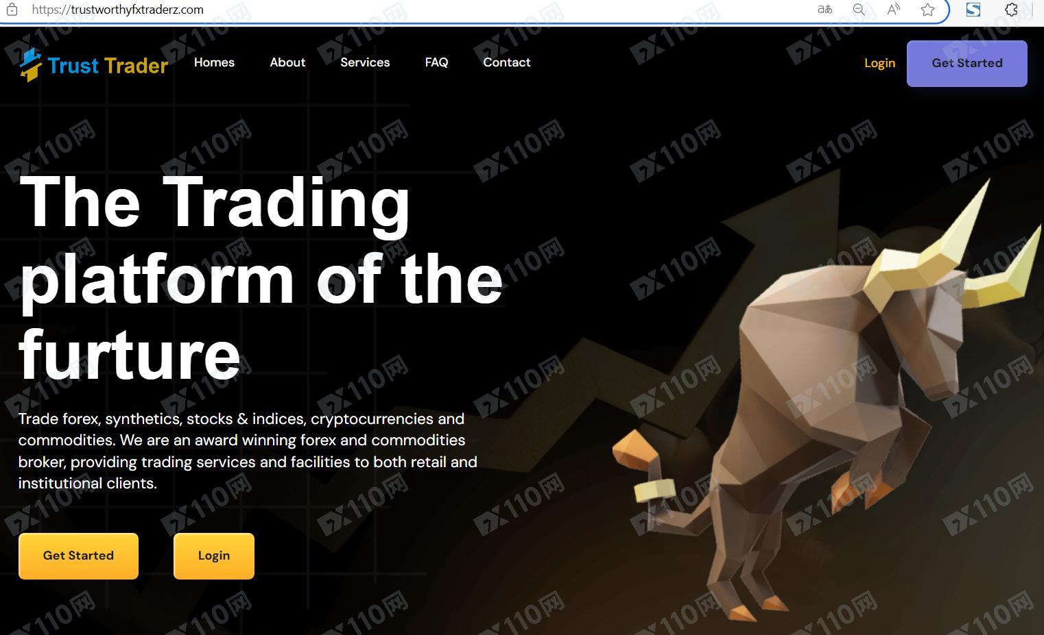 Trust FX Traders黑平台-FX110网